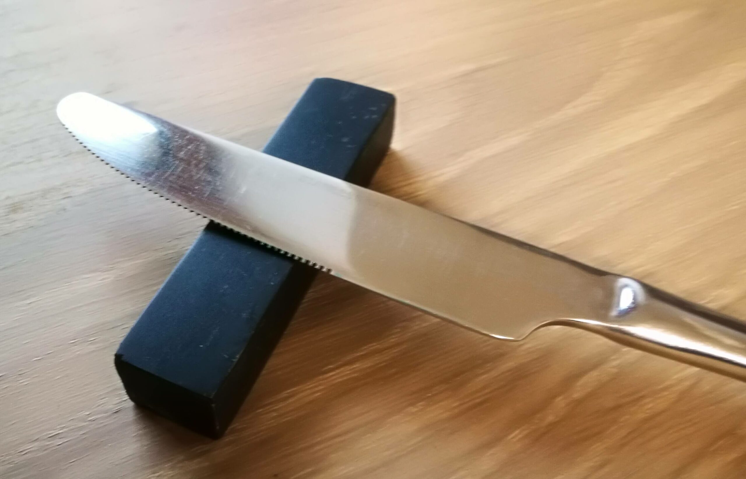 Porte-couteaux en ardoise naturelle - Lot de 12 - Finition clivée ...